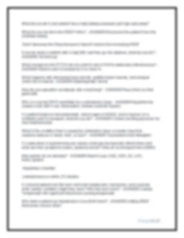 BCEN CFRN Final Exam Questions & Answers 2025: Critical Care Review ...