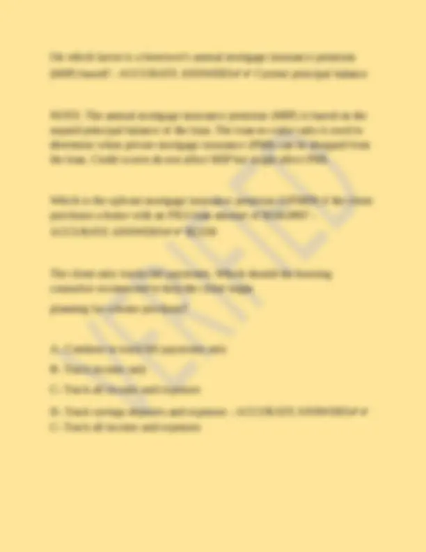 HUD Housing Counselor Certification Practice Set 2025 | Exams Nursing ...