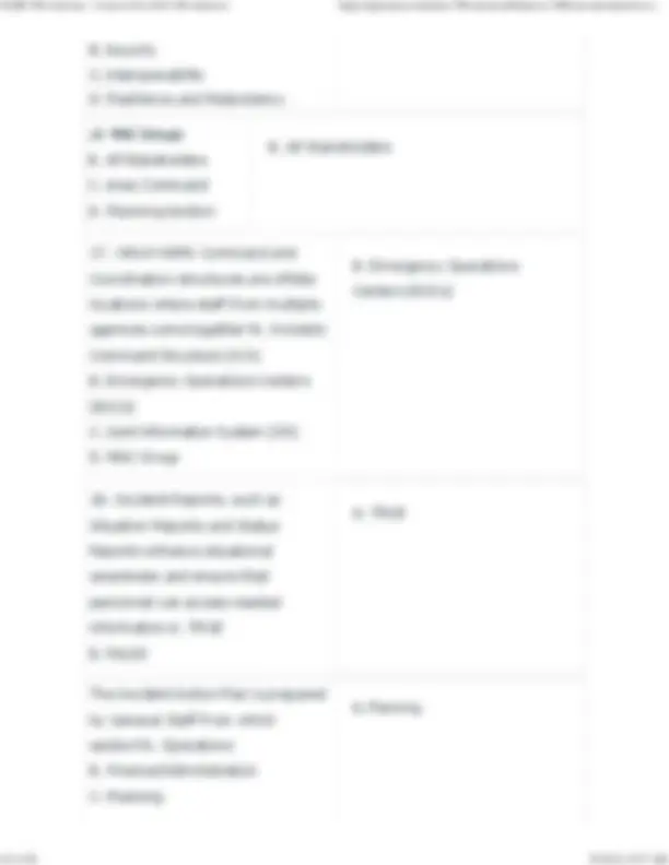 NIMS 700.B Practice Exam: Questions & Answers | Exams American Language ...