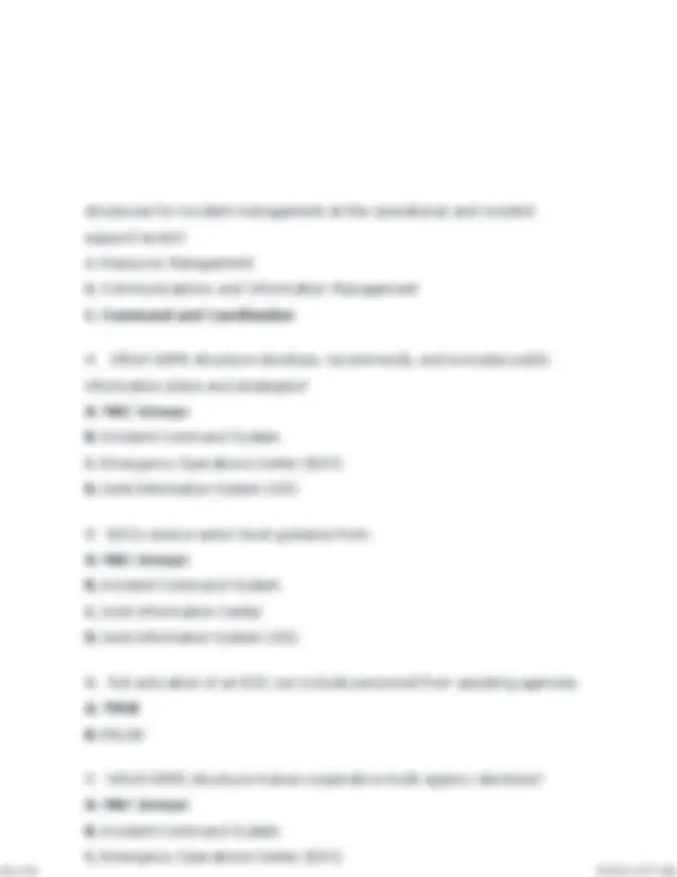 NIMS 700.B Practice Exam: Questions & Answers | Exams American Language ...