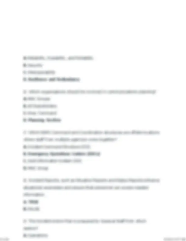 NIMS 700.B Practice Exam: Questions & Answers | Exams American Language ...