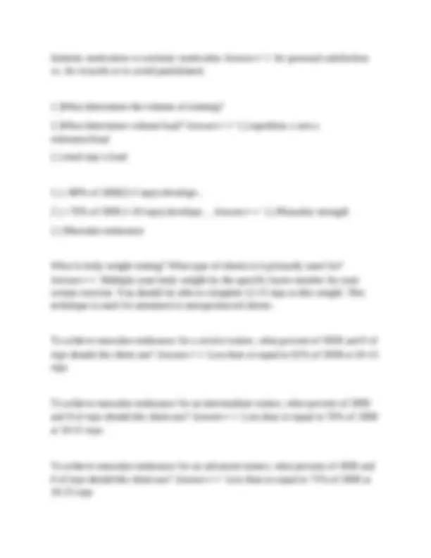 NSCA-CPT Exam Questions and Answers: A Comprehensive Guide to Exercise ...