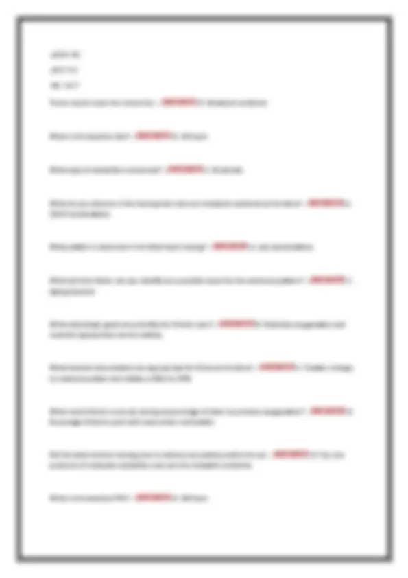 AWHONN Intermediate Fetal Monitoring Test Questions and Answers | Exams ...