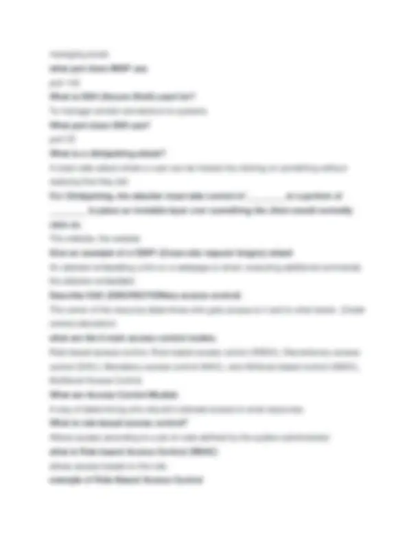 Information Security Fundamentals: Exam Questions and Answers | Exams ...