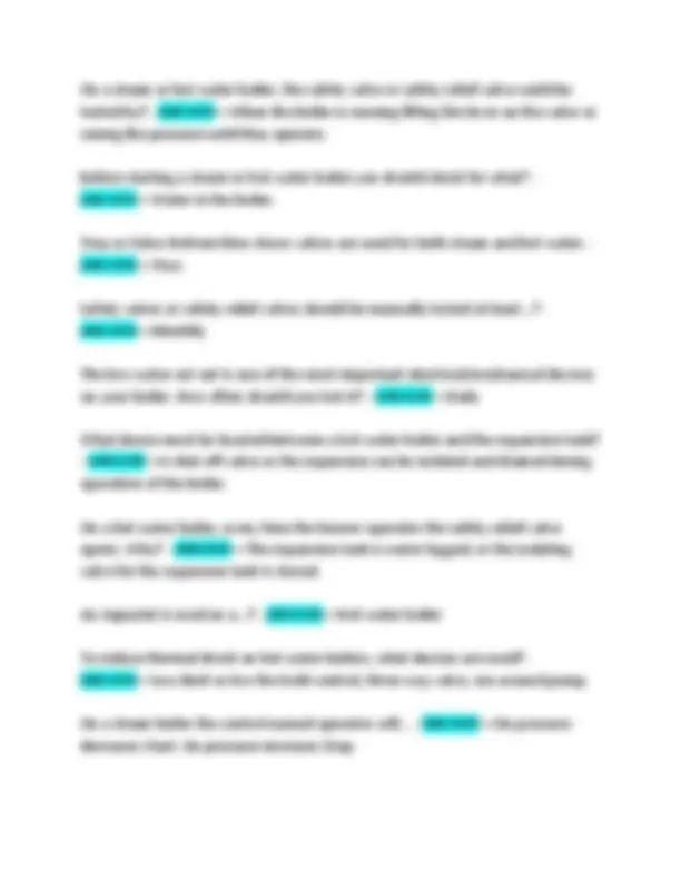 Minnesota Special Engineer Boiler License Practice Exam Questions ...