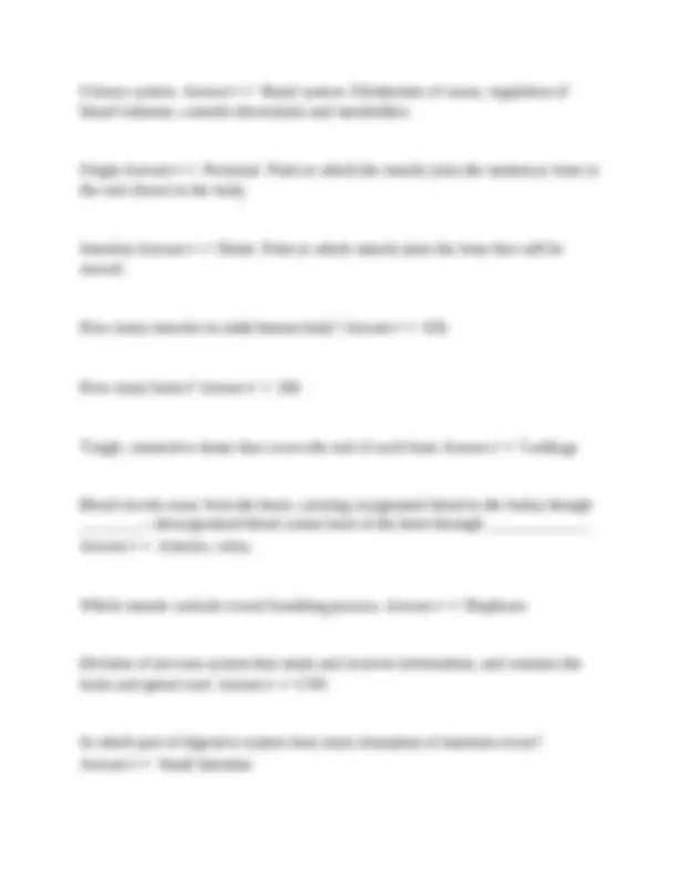 NFPT Exam Study Guide: Anatomy, Physiology, and Exercise Science ...