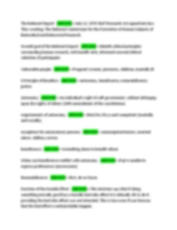 CITI Exam Reviewer 2024: Research Ethics & Conflicts of Interest ...