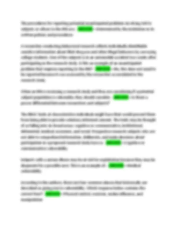 CITI Exam Reviewer 2024: Research Ethics & Conflicts of Interest ...