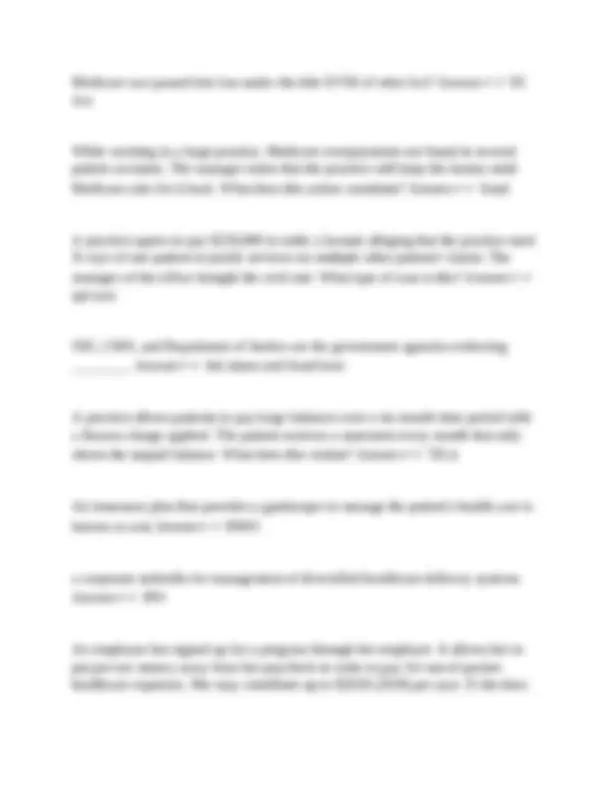 AAPC CPB Final Questions and Answers: Healthcare Compliance and Billing ...
