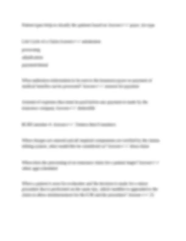 AAPC CPB Final Questions and Answers: Healthcare Compliance and Billing ...