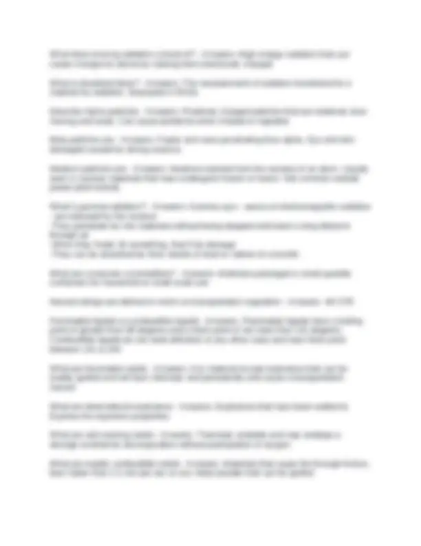 VA VDFP HazMat Awareness & Operations Test Study Guide | Exams Chemical ...