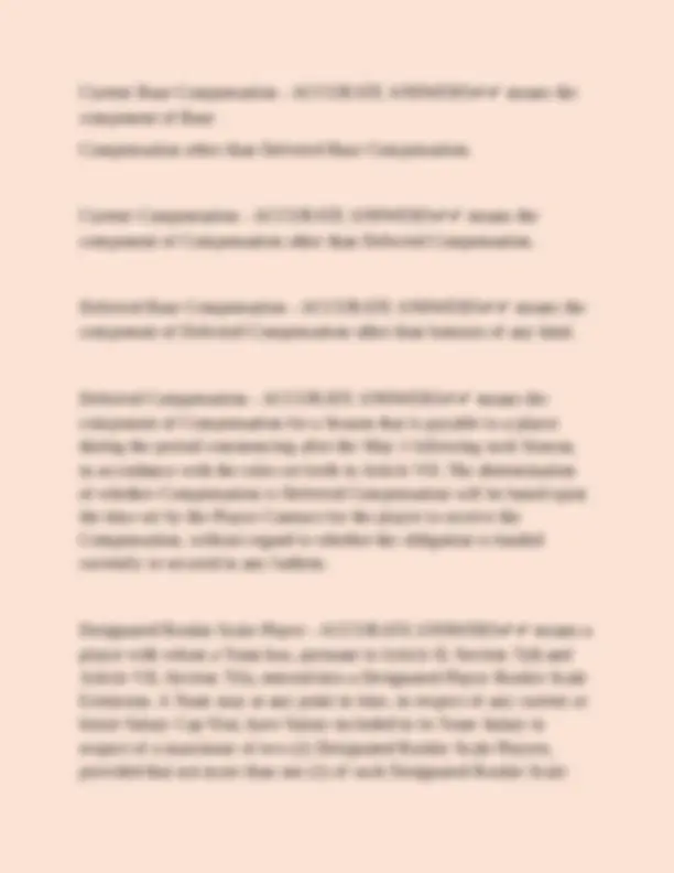 NBA Collective Bargaining Agreement (CBA) Glossary: Key Terms and ...