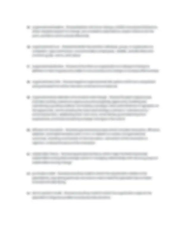 COMM 277 Exam 3: Conflict, Change, and Communication | Exams Nursing ...