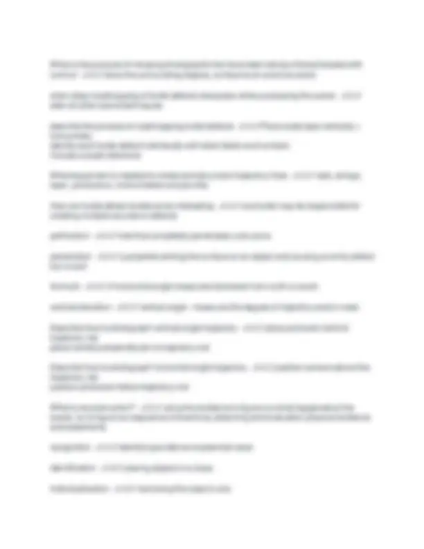 Forensic Photography Exam 3 Questions and Solutions | Exams Forensics | Docsity