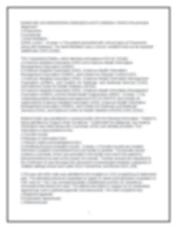 CDIP Practice Exam Questions and Answers 2025 | Exams Nursing | Docsity