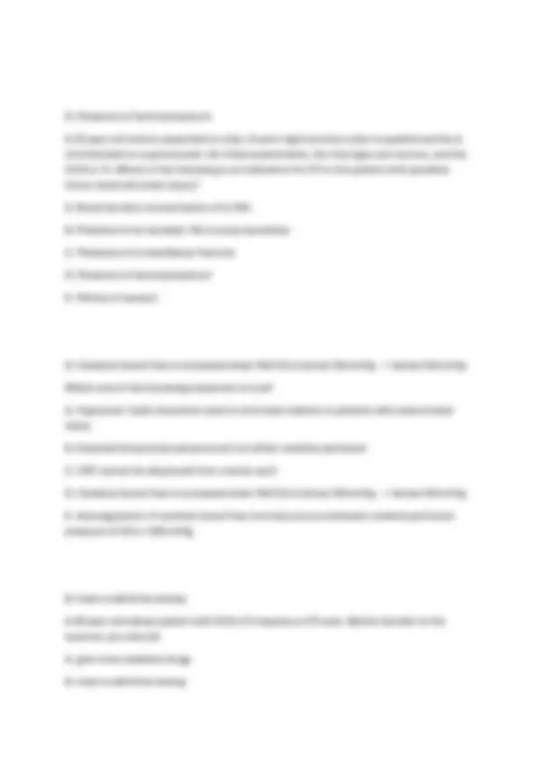 ATLS 10th Edition Post-Test Actual Questions with Verified Answers ...