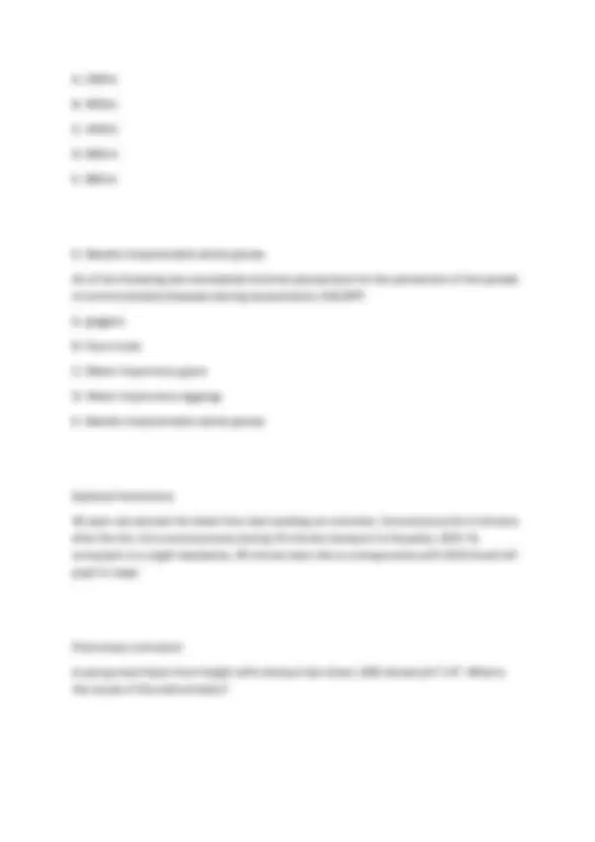 ATLS 10th Edition Post-Test Actual Questions with Verified Answers ...