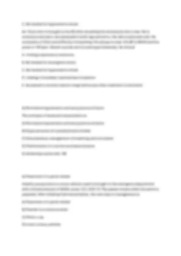 ATLS 10th Edition Post-Test Actual Questions with Verified Answers ...