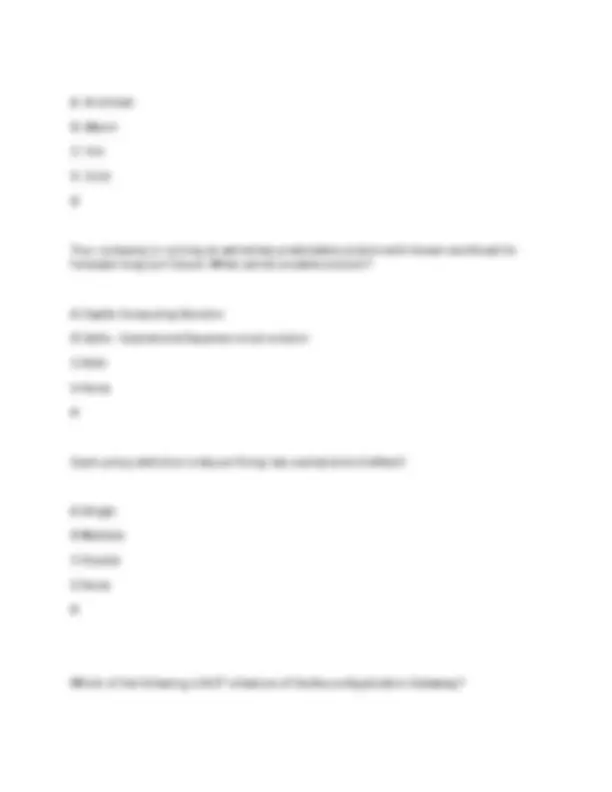 Azure Fundamentals Exam AZ-900: Practice Questions and Answers | Exams Advanced Education | Docsity