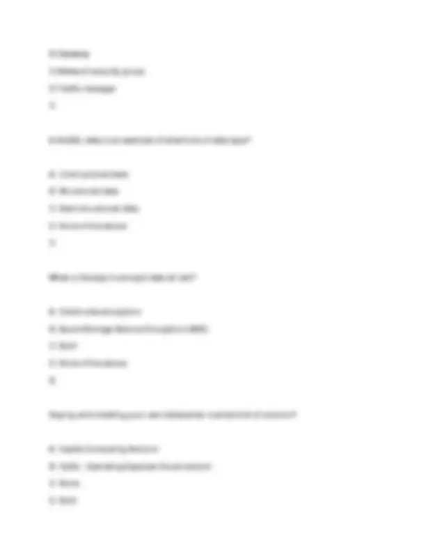 Azure Fundamentals Exam AZ-900: Practice Questions and Answers | Exams Advanced Education | Docsity