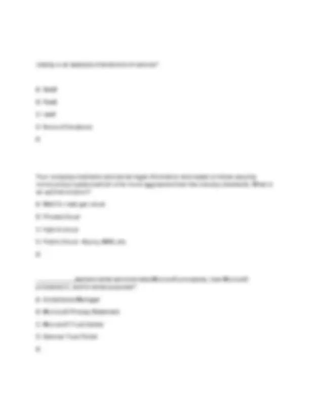 Azure Fundamentals Exam AZ-900: Practice Questions and Answers | Exams ...