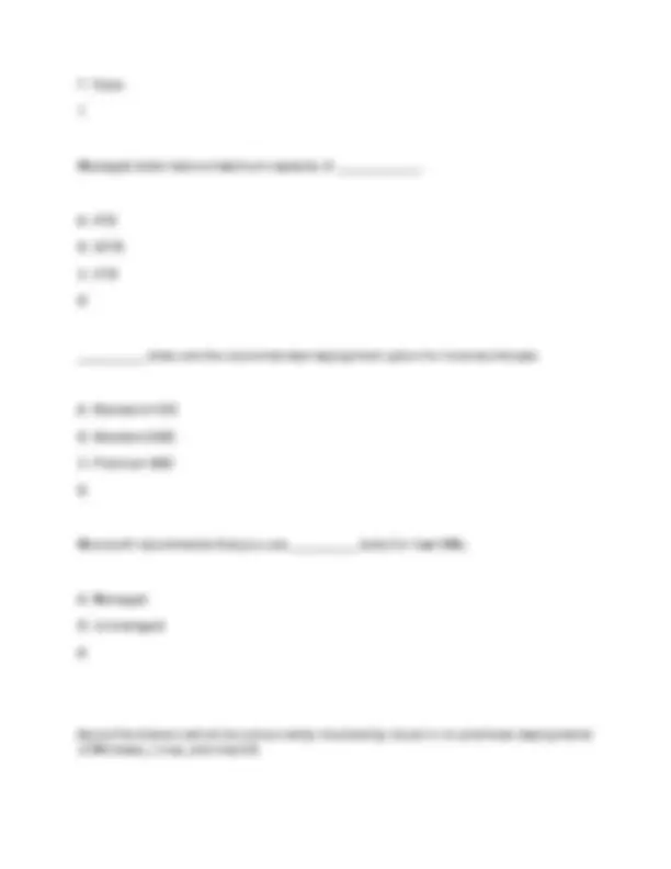 Azure Fundamentals Exam AZ-900: Practice Questions and Answers | Exams ...