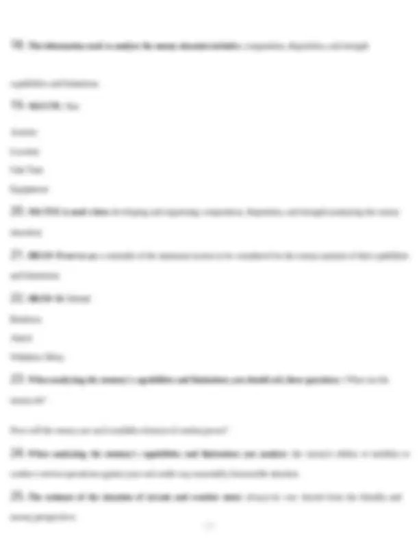 Corporal's Course (Tactical Planning) Questions and Answers | Exams ...