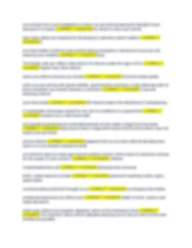 AAA Drivers Final Exam Questions with Correct Answers | Exams Advanced ...