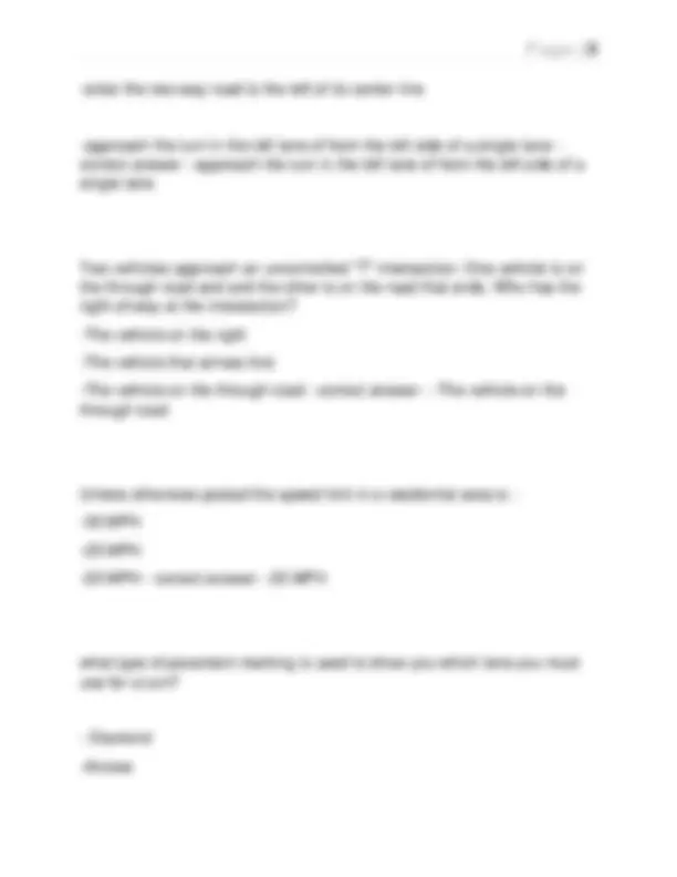 California DMV Permit Test Study Guide: 2025 Questions and Verified ...