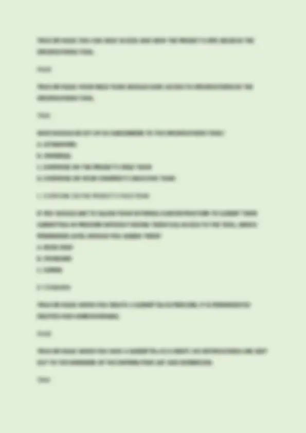 PROJECT MANAGEMENT PROCORE CERTIFICATION 100% VERIFIED CORRECT SOLUTIONS 2025/2026 STUDY | Exams ...