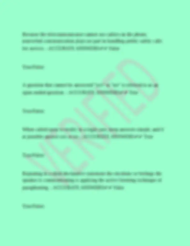 APCO PUBLIC SAFETY TELECOMMUNICATOR EXAM QUESTIONS (SET 2025 ...