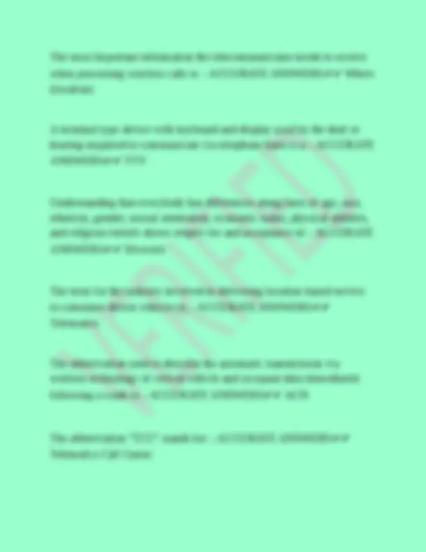 APCO PUBLIC SAFETY TELECOMMUNICATOR EXAM QUESTIONS (SET 2025 ...