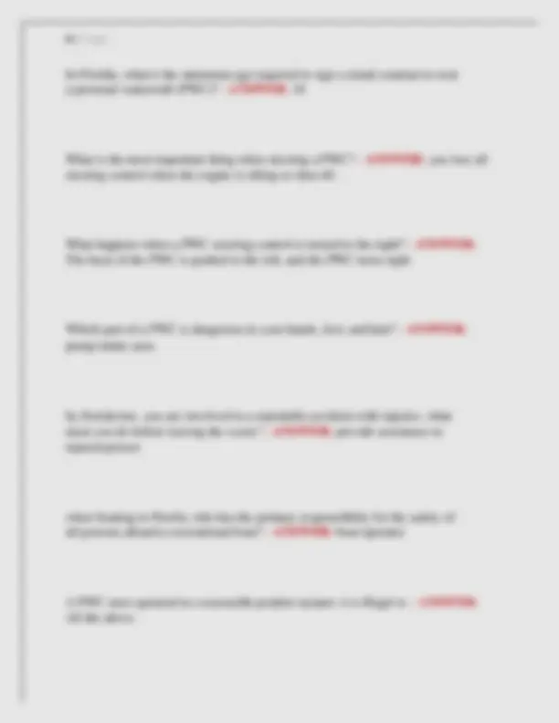 Boat ED Temporary Boaters Exam Questions and Correct Answers 2025 ...