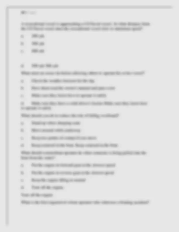 Boat ED Temporary Boaters Exam Questions and Correct Answers 2025 ...