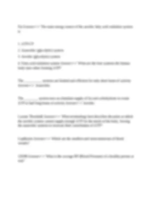 CanFitPro Personal Training Specialist Theory Exam Questions and ...