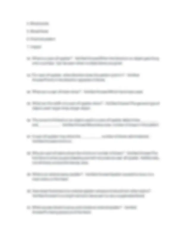 Bloodstain Pattern Analysis: A Comprehensive Guide with Solved Questions and Answers | Exams ...