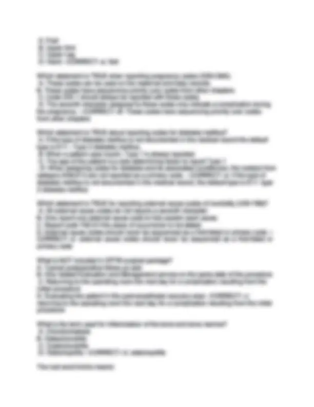 AAPC CERTIFIED PROFESSIONAL CODER REVIEW EXAM 2025 ACTUAL EXAM WITH VERIFIED SOLUTION | Exams ...