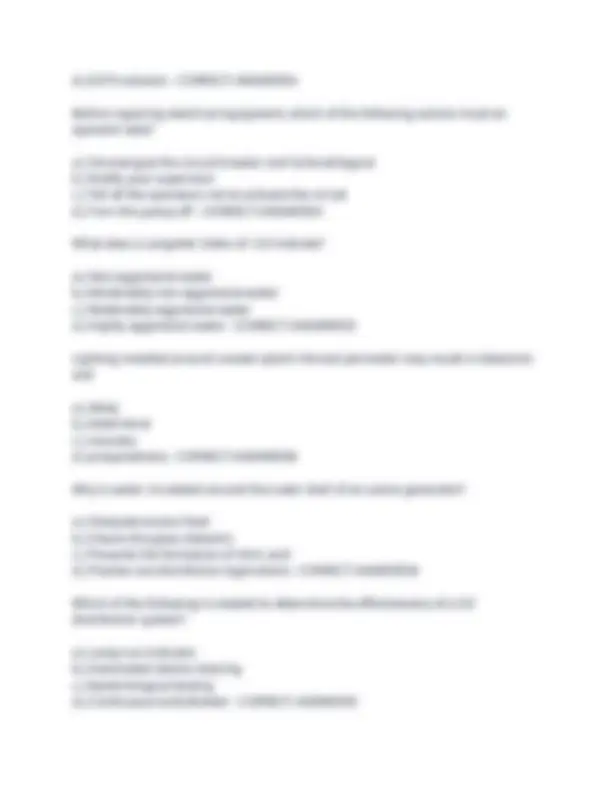 Grade 4 Water Treatment Exam Prep with Correct Answers | Exams Advanced ...