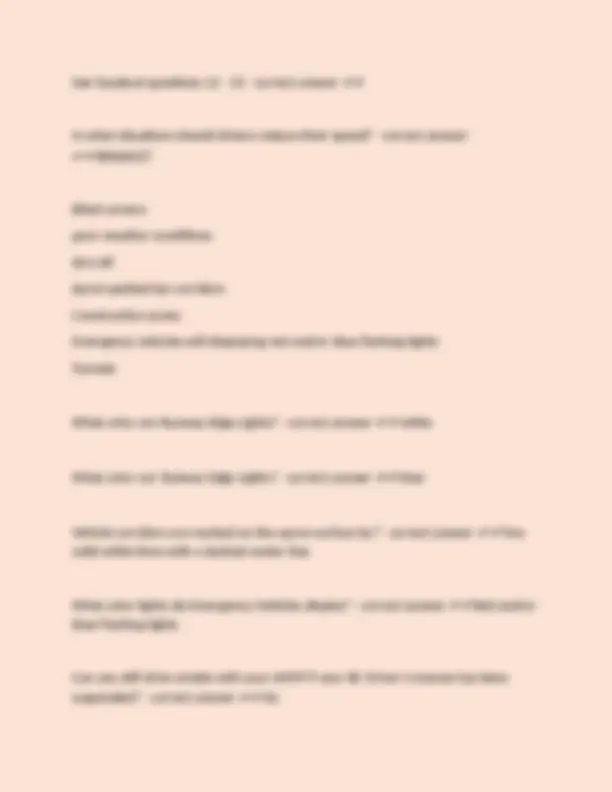 YVR D-AVOP Practice Theory Questions: Airside Operations and Safety ...