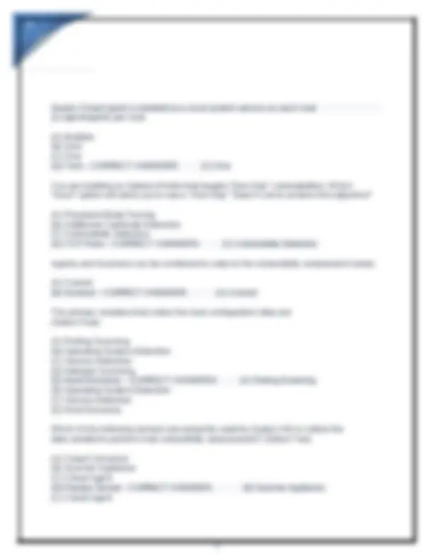 Qualys Vulnerability Management Self-Paced Training Exam Questions and ...