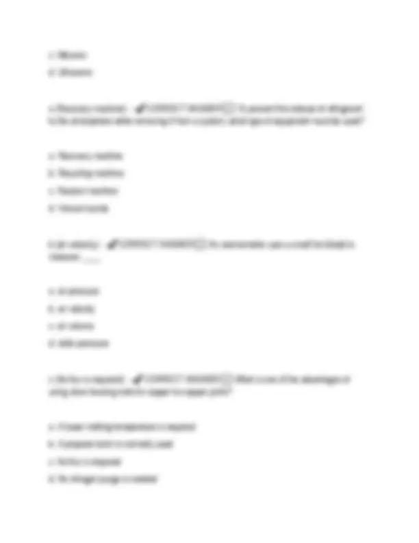 NATE Exam: Core Essentials - 121 Questions with 100% Correct Answers ...