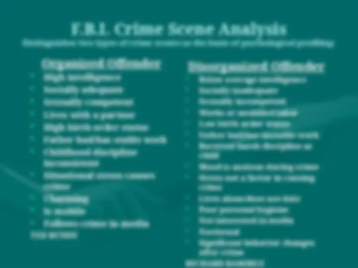 Serial Killers: Exploring the Mind of a Killer - Forensic Psychology ...