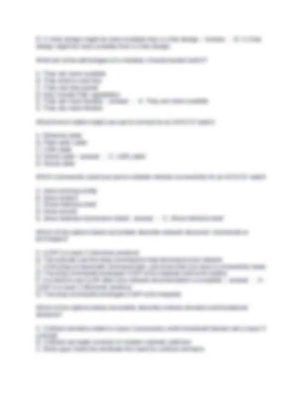 ACSA AOS-CX Networking Concepts and Technologies: Multiple Choice Questions and Answers | Exams ...