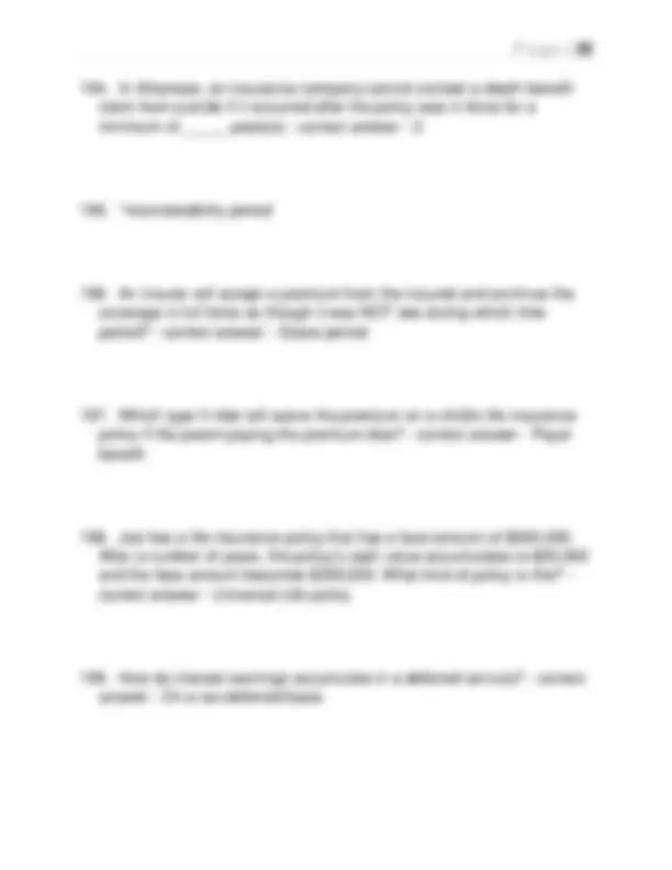 Arkansas Life Insurance Exam 2025: Questions and Verified Solutions ...