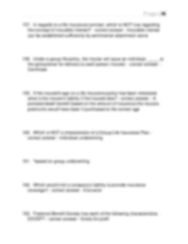 Arkansas Life Insurance Exam 2025: Questions and Verified Solutions ...