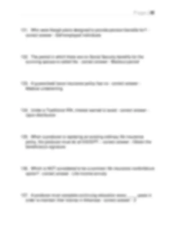 Arkansas Life Insurance Exam 2025: Questions and Verified Solutions ...