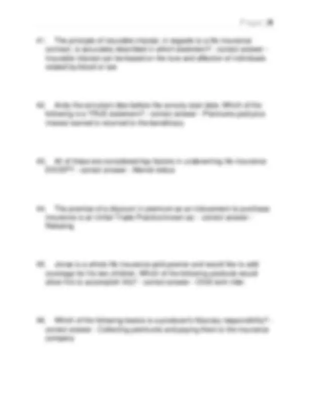 Arkansas Life Insurance Exam 2025: Questions and Verified Solutions ...