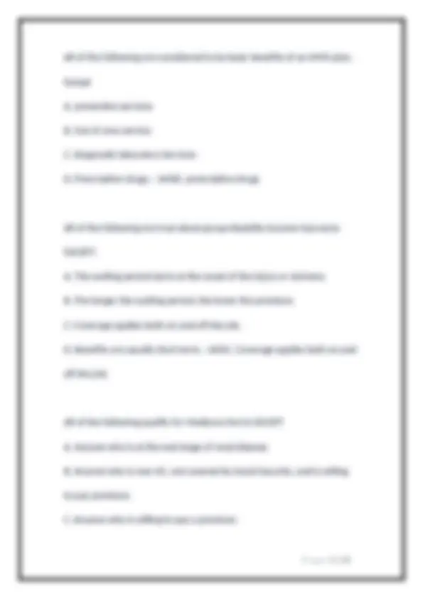 Kentucky Health Insurance Exam Study Guide: Questions and Answers for ...