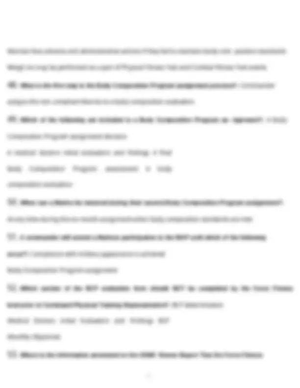 USMC Body Composition & Military Appearance: Guide with Exercises ...