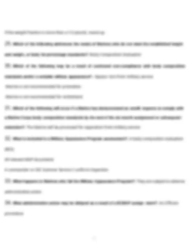 USMC Body Composition & Military Appearance: Guide with Exercises ...